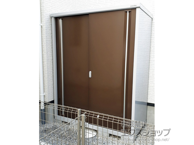 東京都西多摩郡瑞穂町のイナバ物置・屋外倉庫施工例(シンプリー 一般型 1520×755×1903(MJX-157EP) MJX-157EP-TB:86781184-3)