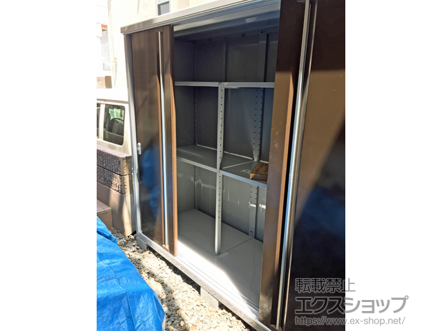 東京都渋谷区のイナバ物置・屋外倉庫施工例(シンプリー 一般型 2160×755×1903 MJX-217E-P-TB:87594084-1)