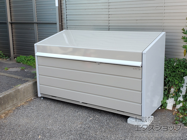 千葉県我孫子市のイナバゴミステーション施工例(ダストボックスミニ メッシュ床タイプ DBN-187M 1000L:87905084-1)