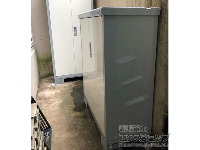 神奈川県横浜市のイナバ物置・収納・屋外倉庫施工例(アイビーストッカー 1100×515×1303（BJX-115C） BJX-115C-FW:90082695-1)