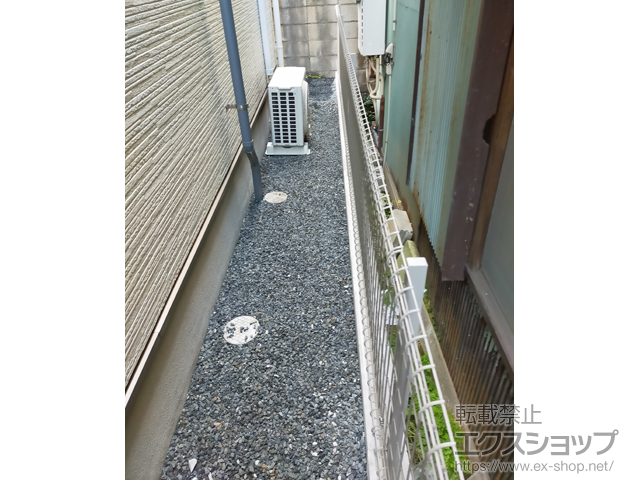 東京都江戸川区のイナバ物置・屋外倉庫施工例(ナイソーシスター 1100×720×1903 KMW-117E-NG:93317497-2)