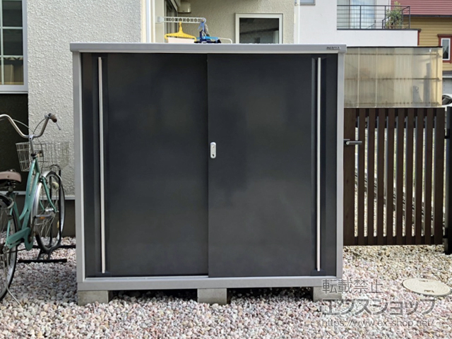 愛知県春日井市のイナバ物置・屋外倉庫施工例(シンプリー 一般型 1940×905×1903（MJX-199E） MJX-199E-CG:111164518-2)